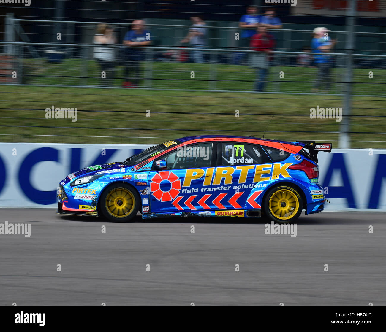 Andrew Jordan, Ford Focus, BTCC Rockingham, Rockingham Motorsport ...