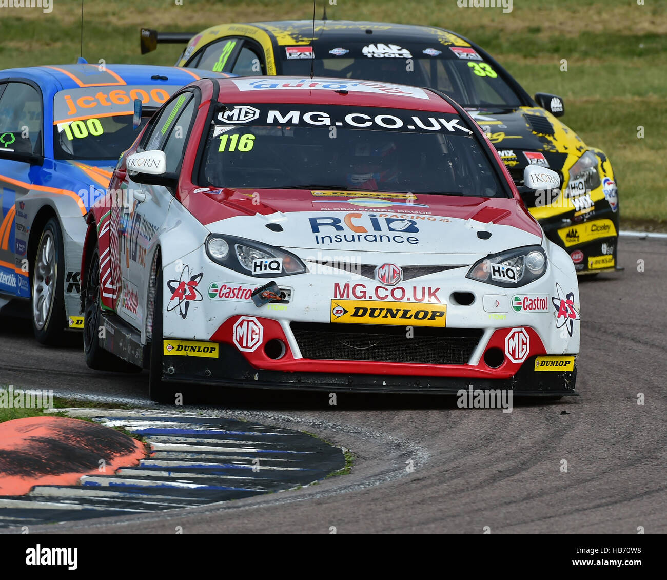 Ashley Sutton, MG6 GT, BTCC Rockingham, Rockingham Motorsport Speedway ...