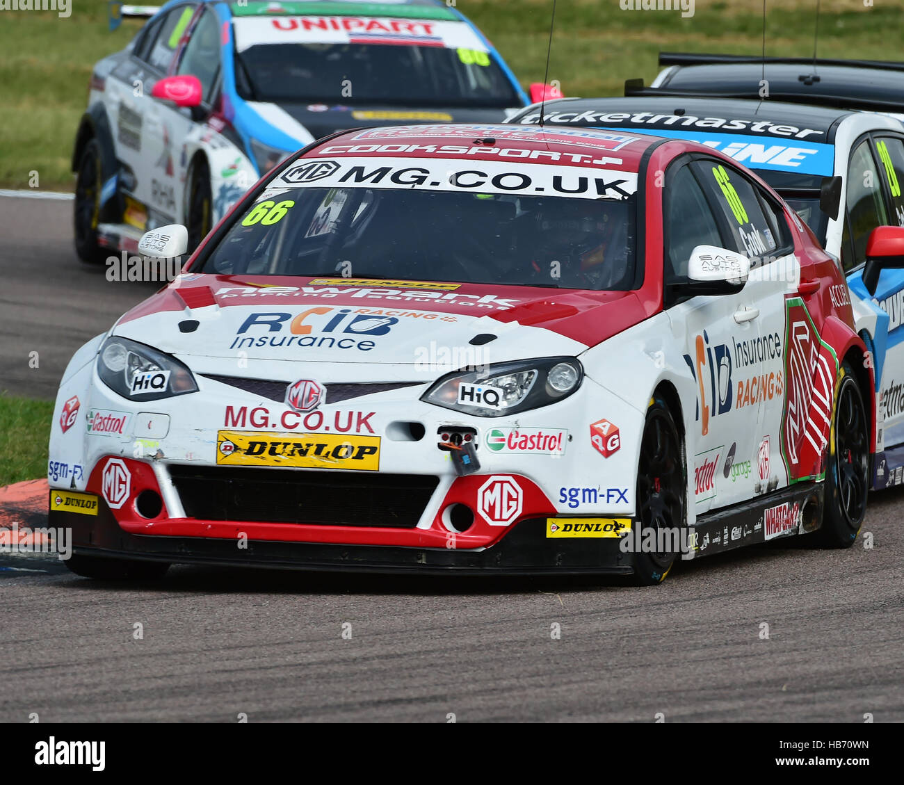 Josh Cook, MG6 GT, BTCC Rockingham, Rockingham Motorsport Speedway ...