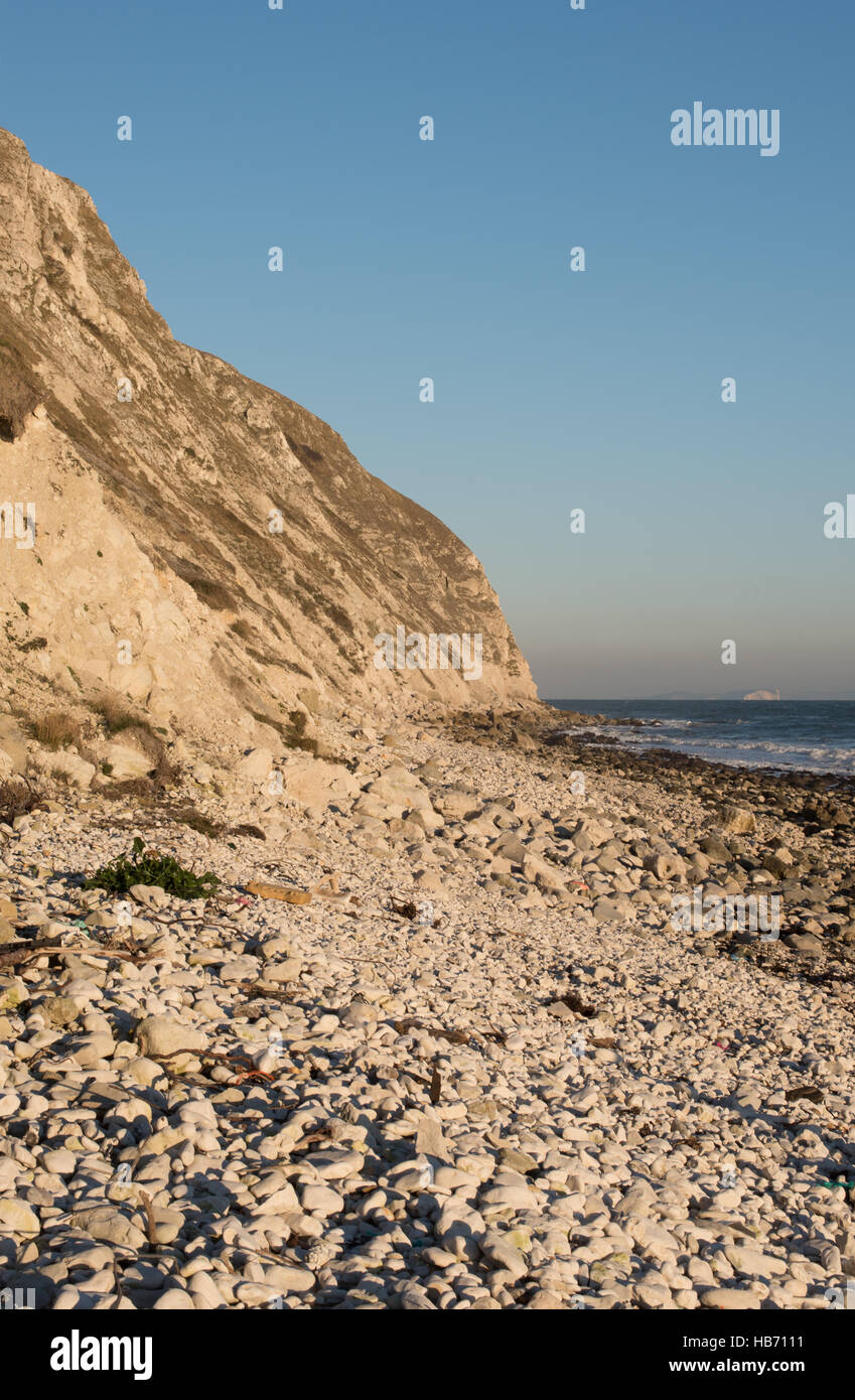 Ballard Cliff, Swanage, Dorset Stock Photo - Alamy
