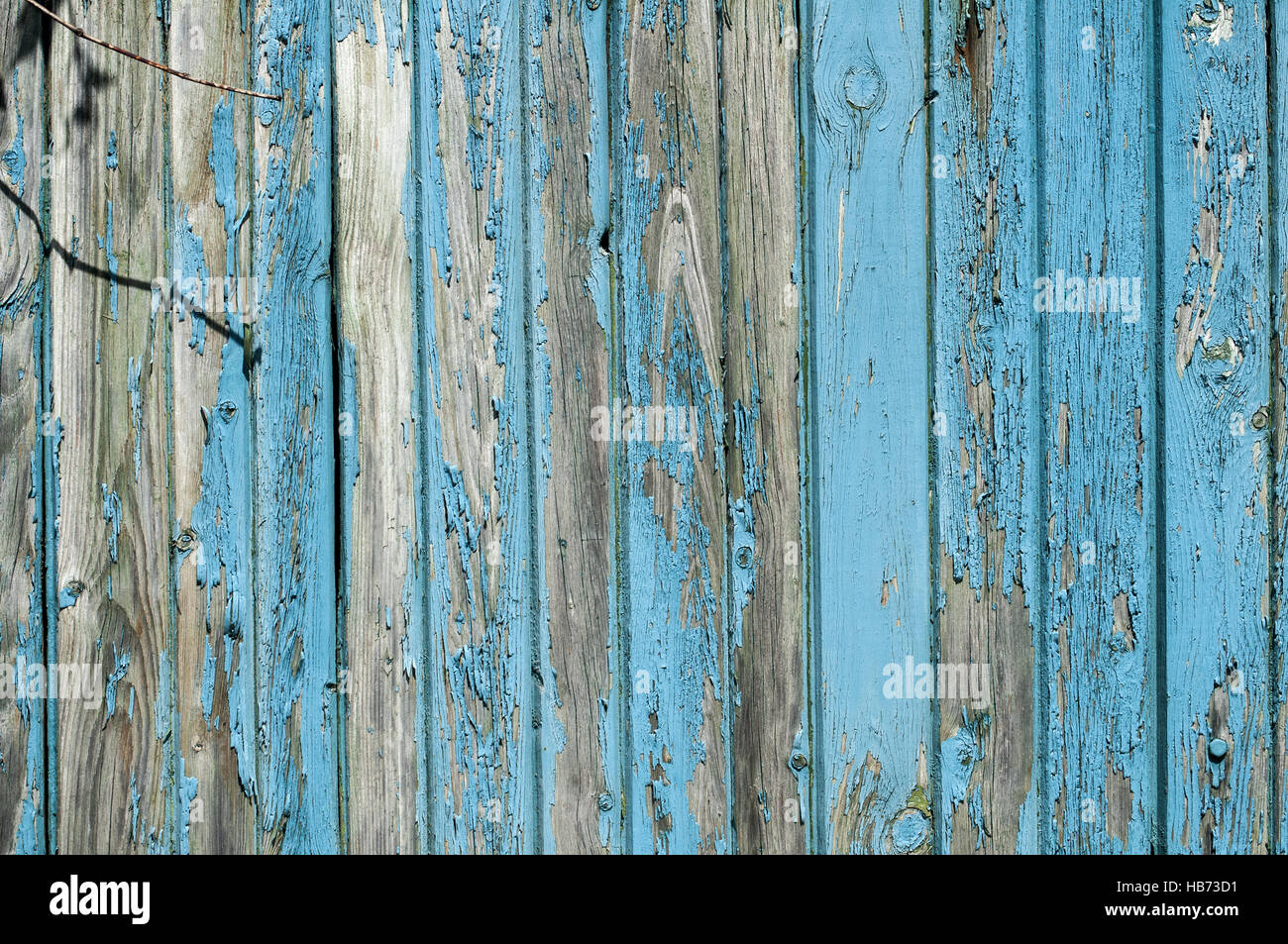 Old blue grunge wooden wall Stock Photo - Alamy