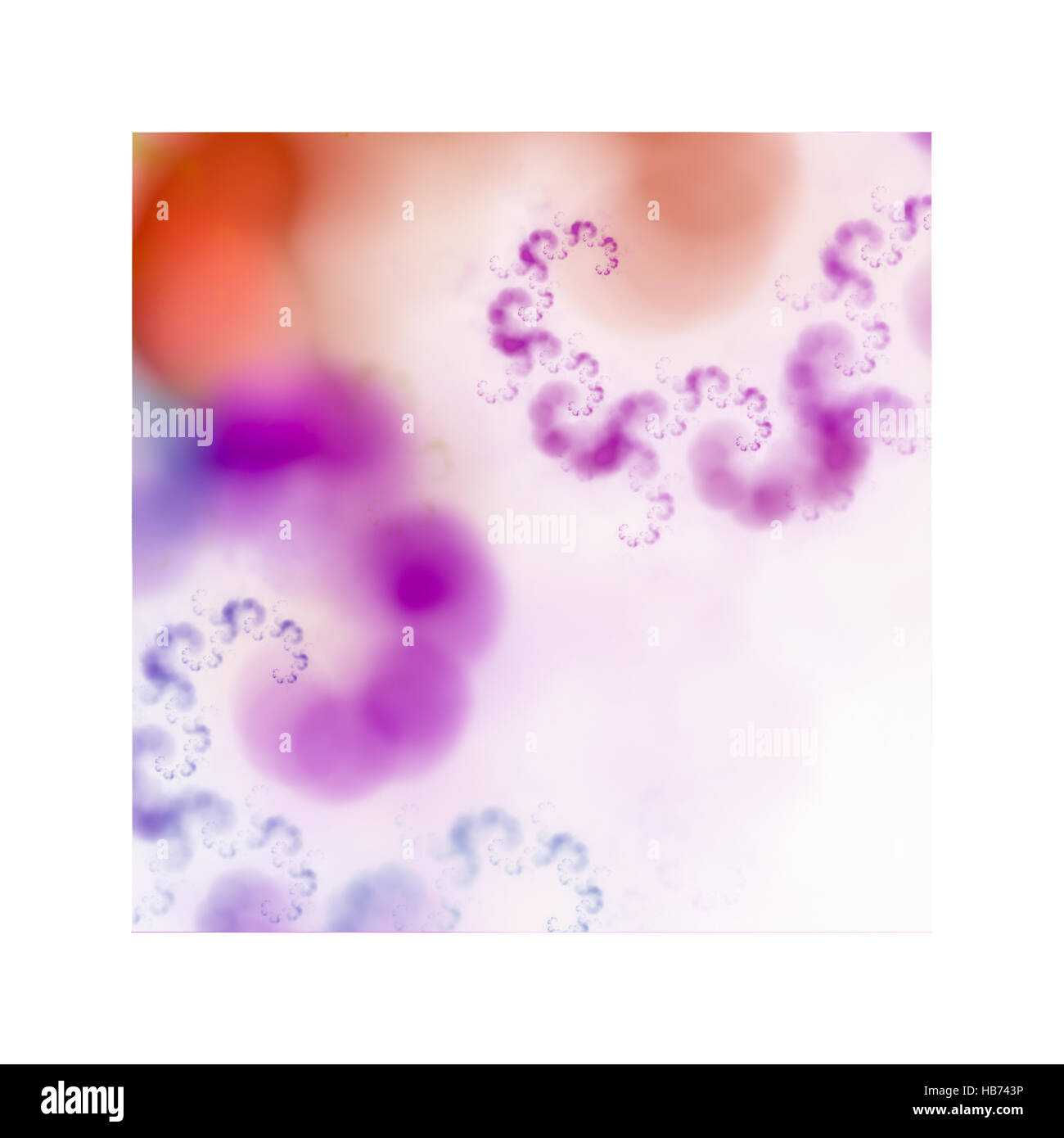 Soft colored fractal Stock Photo - Alamy
