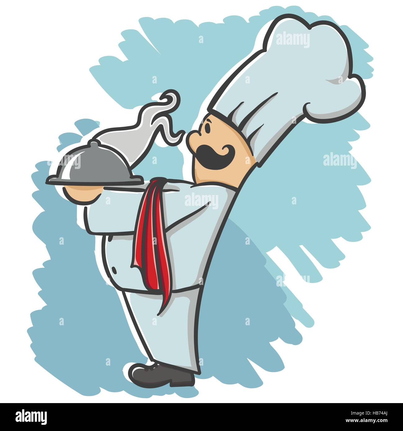 Dish preparation Stock Vector Images - Alamy