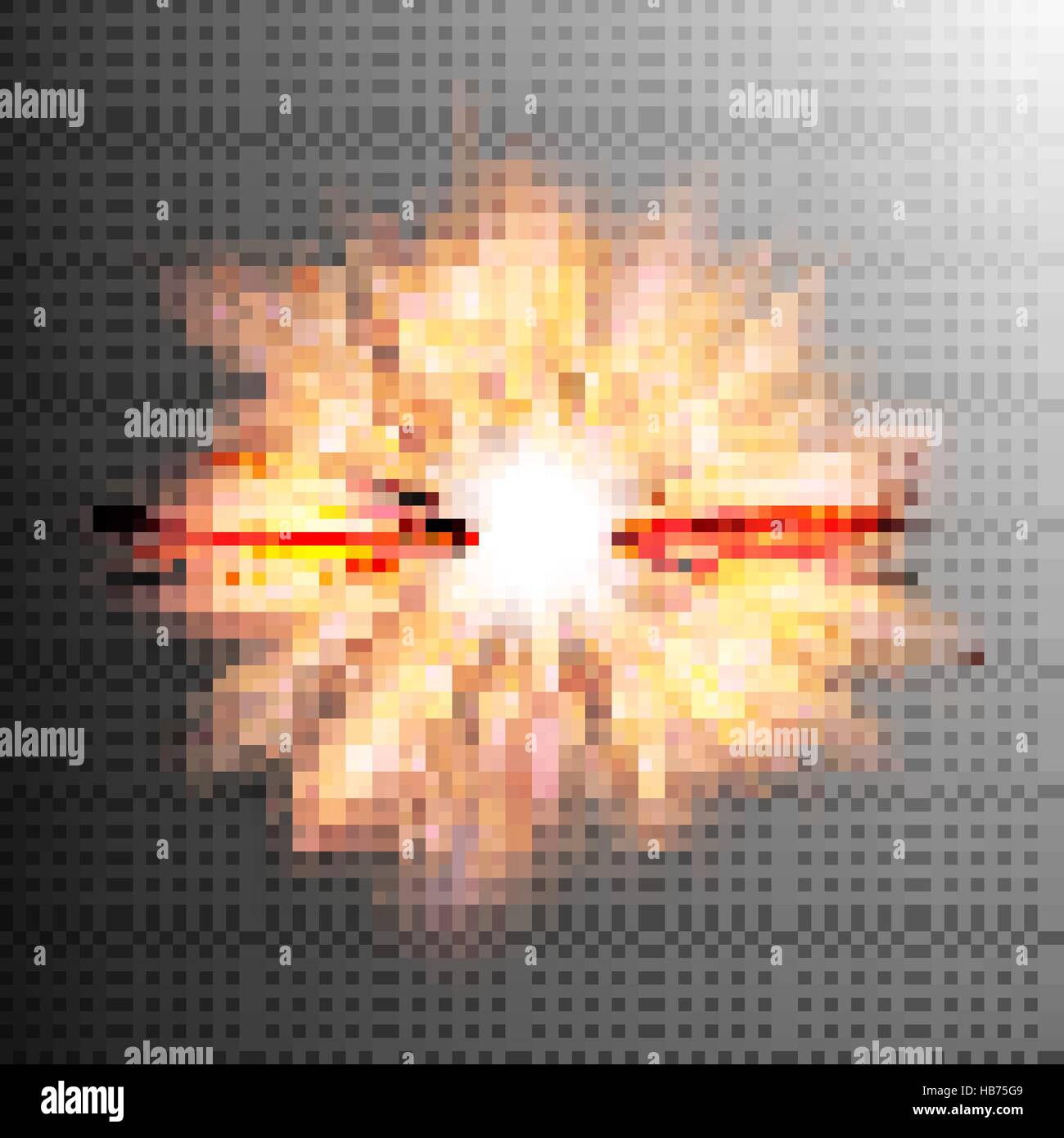 Space light flare Stock Vector Images - Alamy