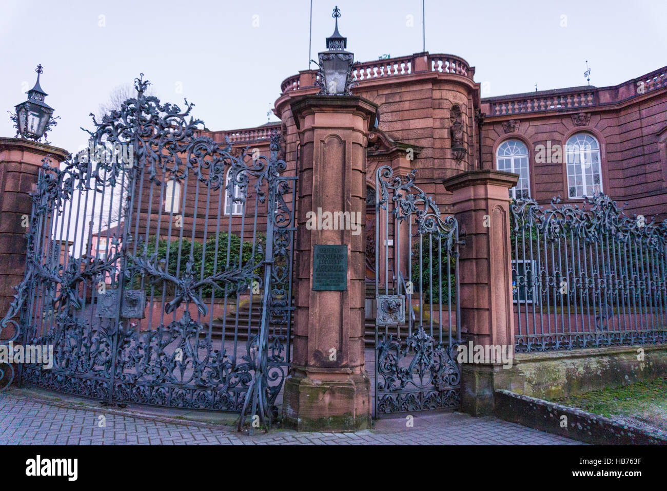 Impression in the city of Worms Stock Photo - Alamy