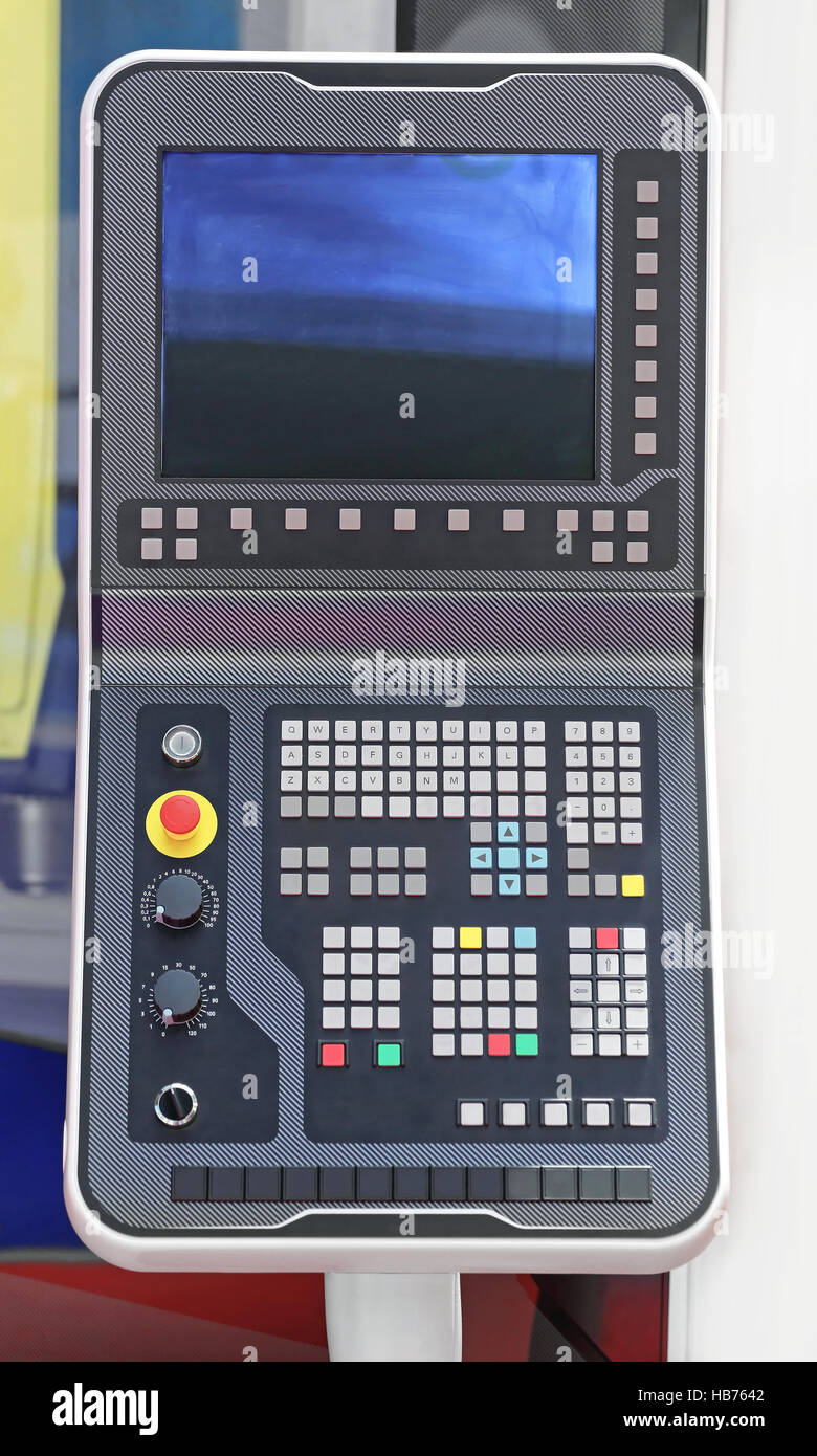 Machine Control Panel Stock Photo - Alamy
