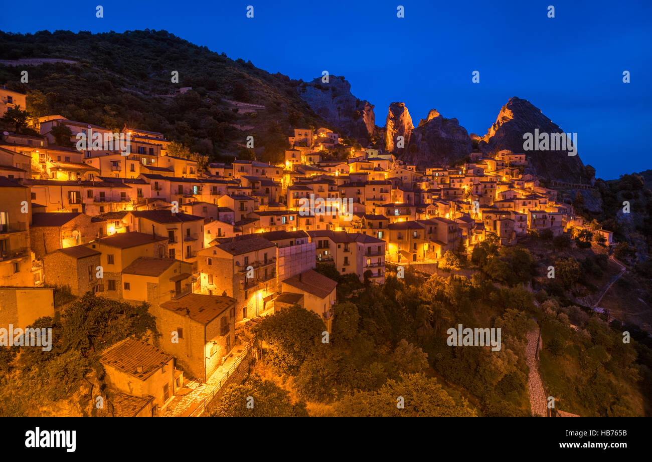 Village Of Castelmezzano Italy High Resolution Stock Photography and ...