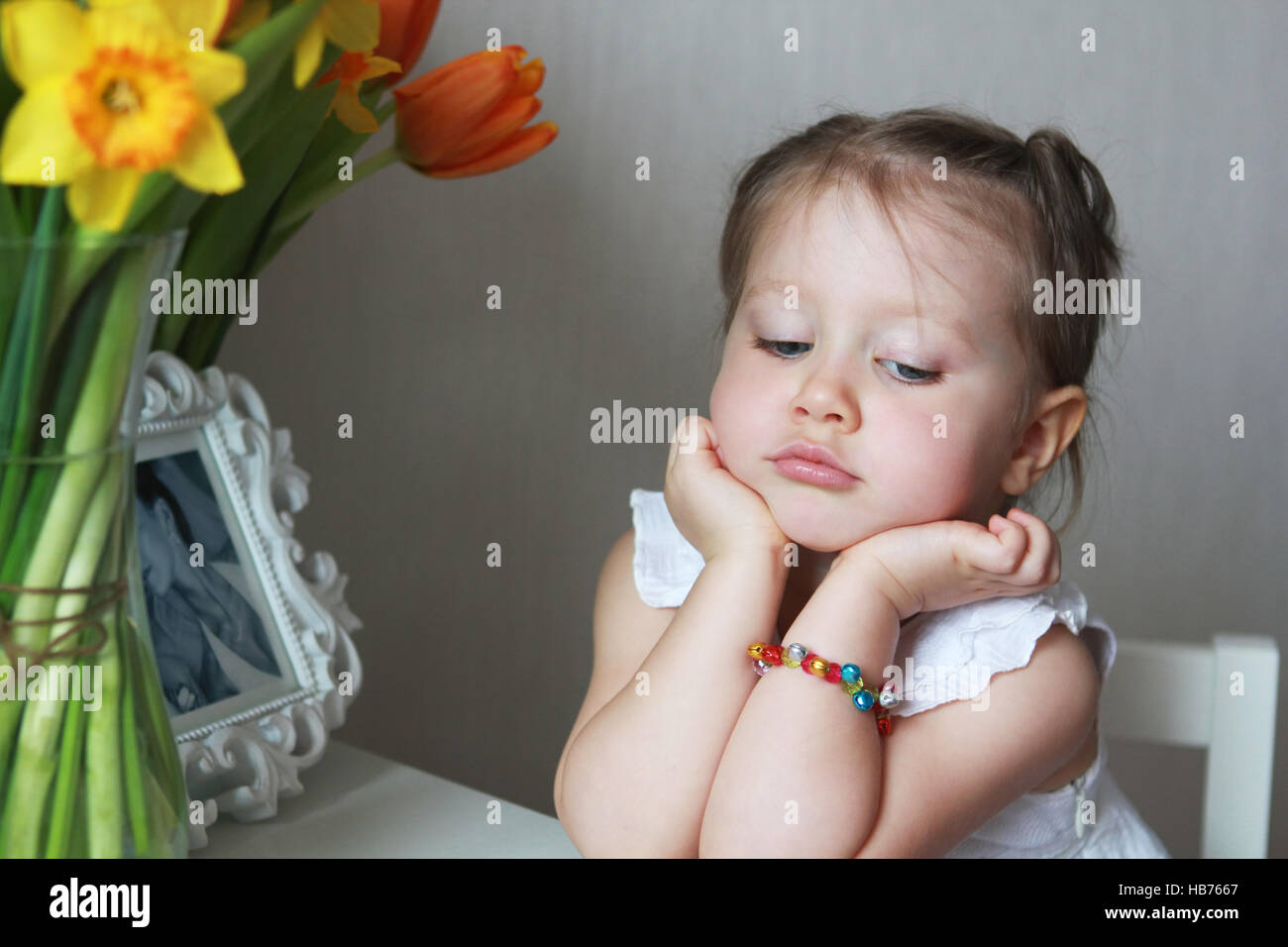Beautiful small girl Stock Photo - Alamy