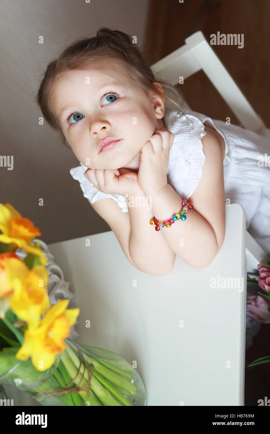 Beautiful small girl Stock Photo - Alamy