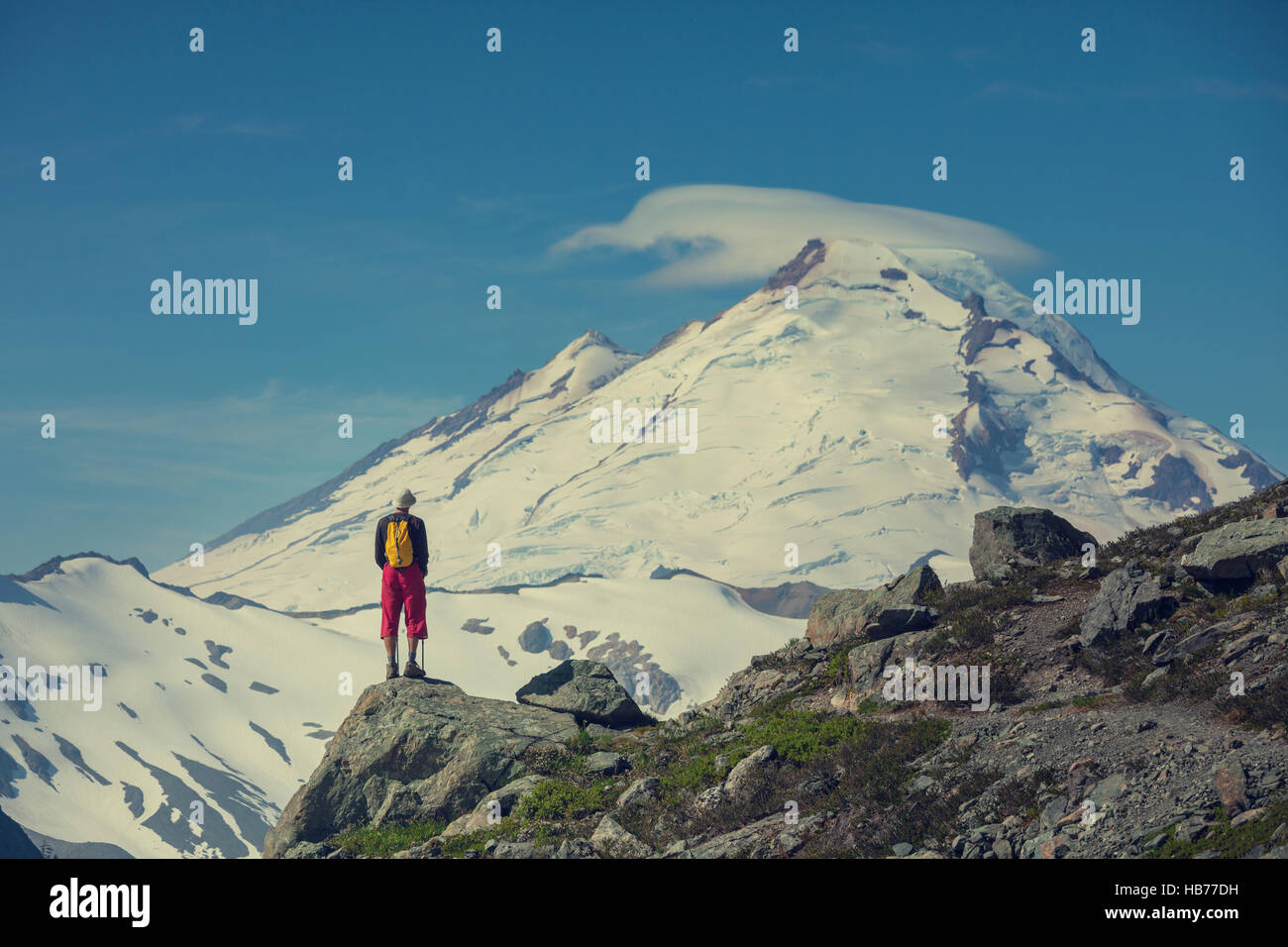 Hike in Baker Area Stock Photo - Alamy