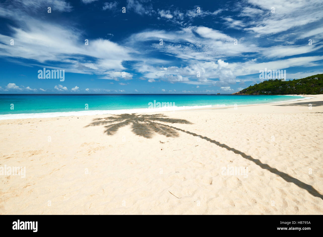 Beautiful Anse Intendance beach at Seychelles Stock Photo - Alamy