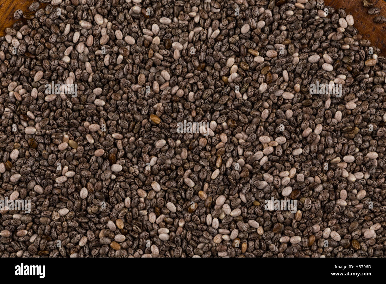 Top view on chia seeds. Can be used for background Stock Photo - Alamy