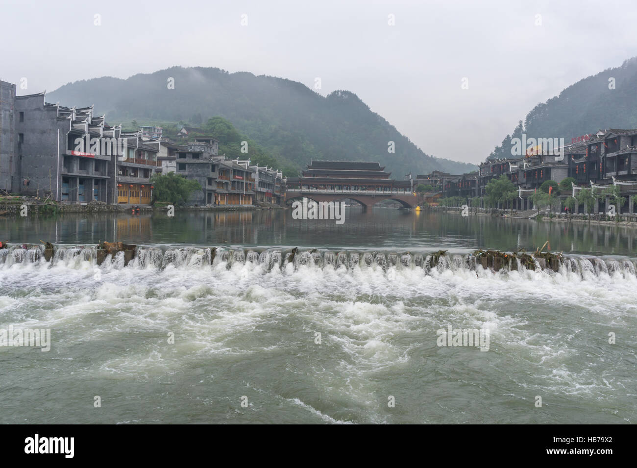 Tuojiang rainbow bridge hi-res stock photography and images - Alamy