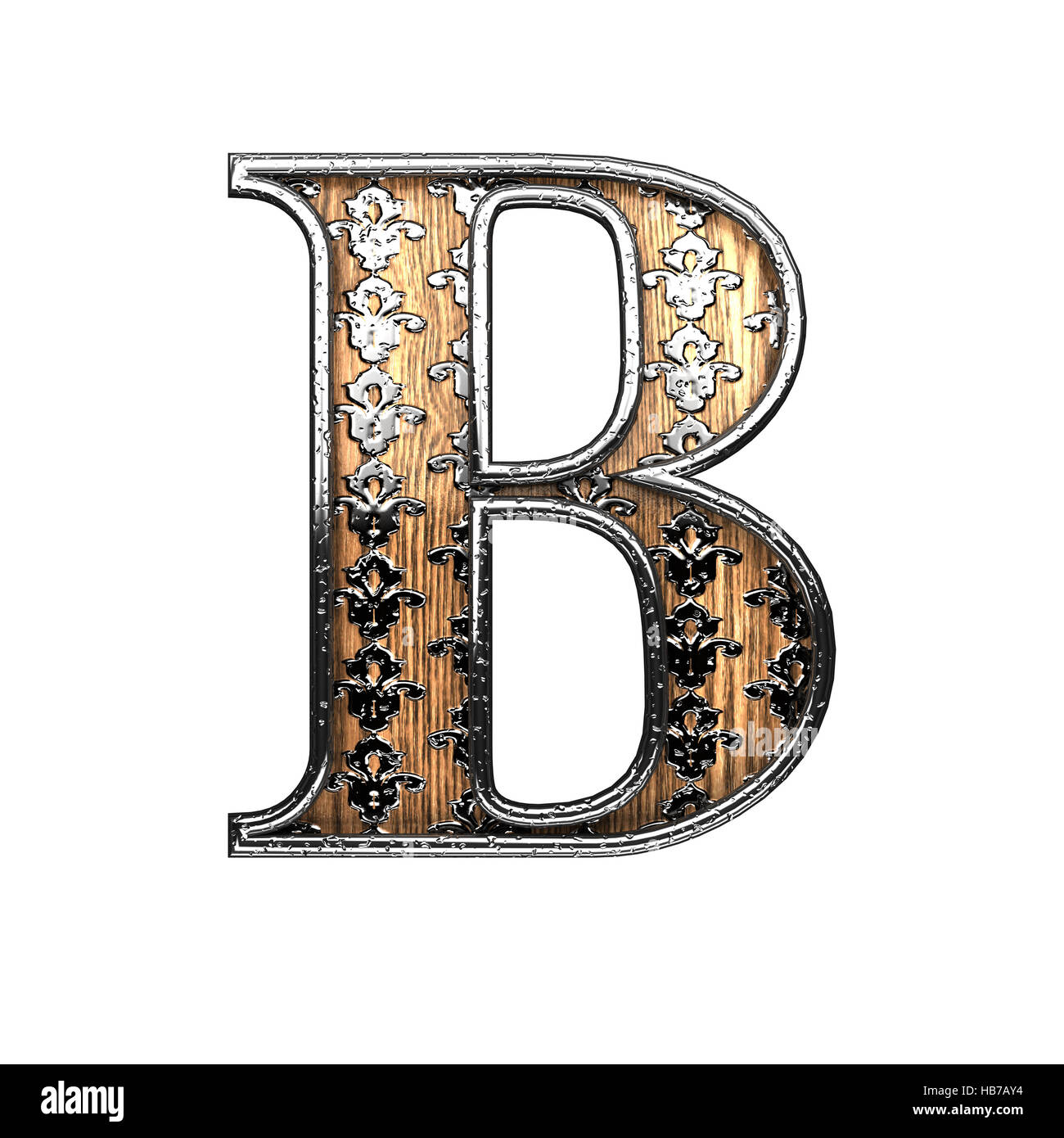 Silver letter hi-res stock photography and images - Alamy