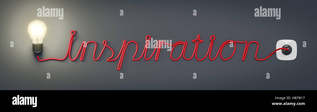 light bulb inspiration Stock Photo - Alamy