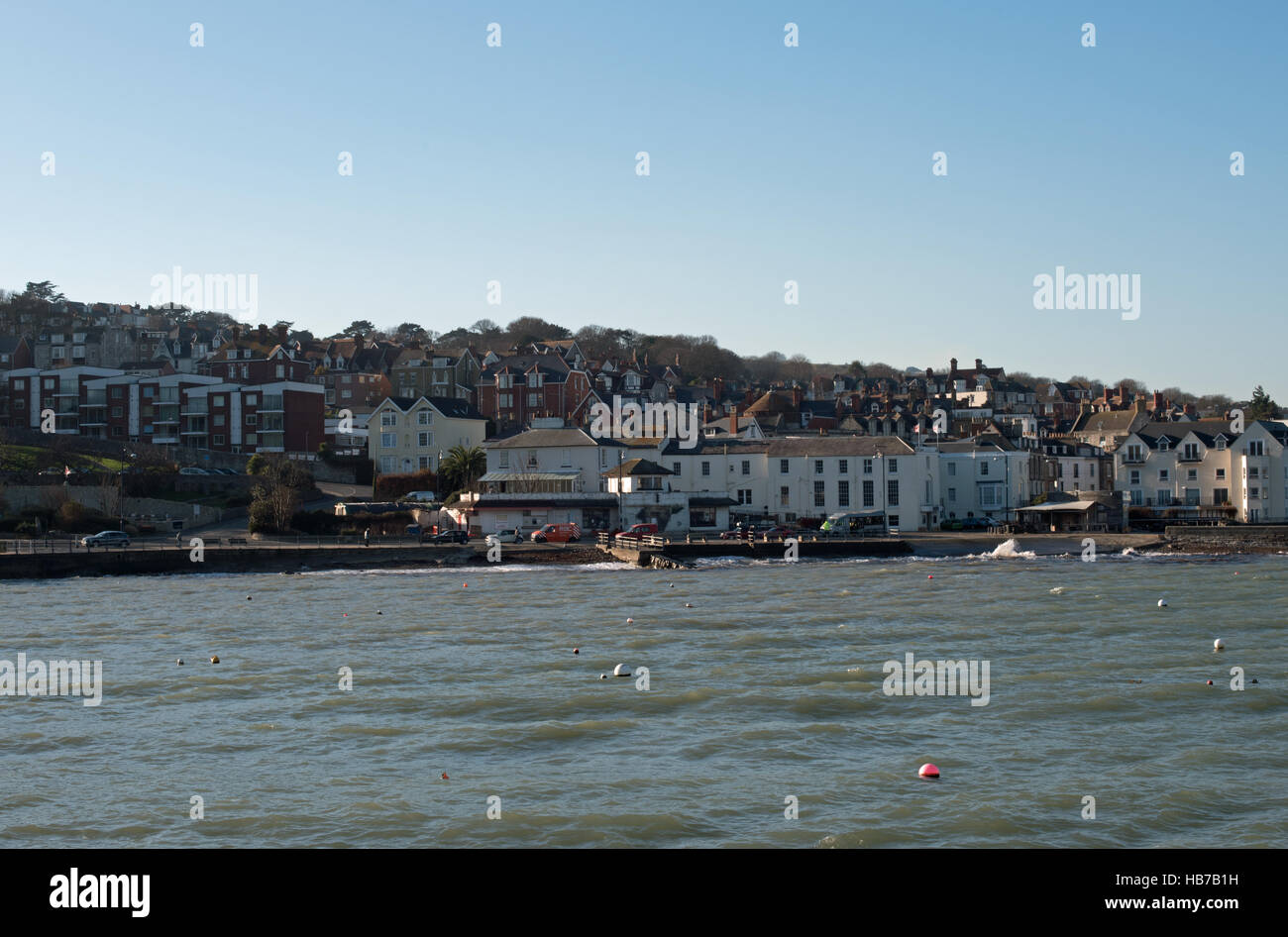 Swanage town and seafront, Dorset Stock Photo - Alamy