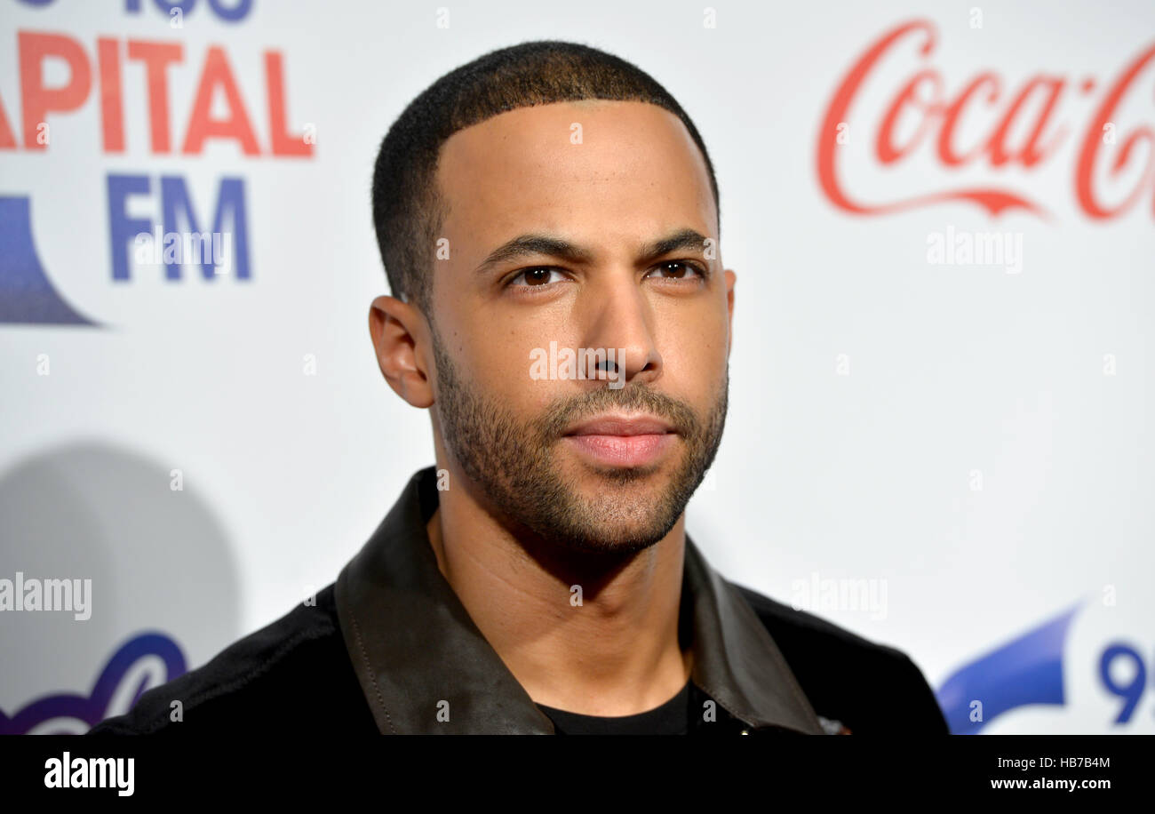 Marvin Humes during Capital's Jingle Bell Ball with Coca-Cola at London ...