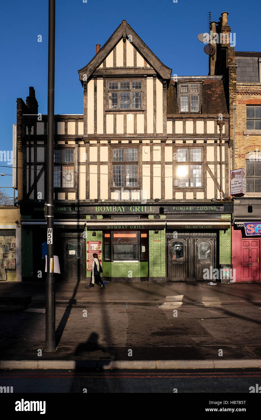 Half Timber Building Stock Photo - Alamy