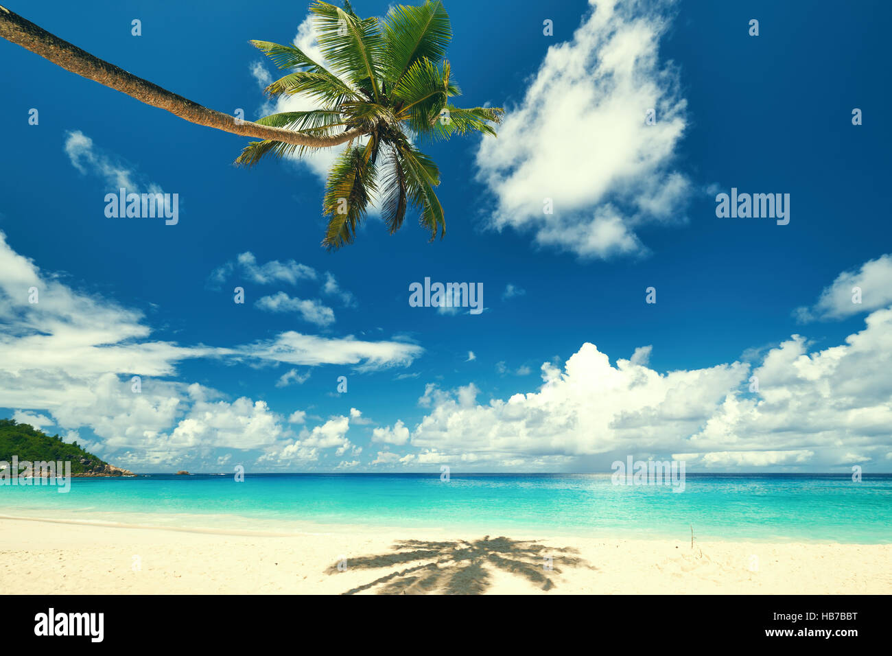 Beautiful Anse Intendance beach at Seychelles Stock Photo - Alamy
