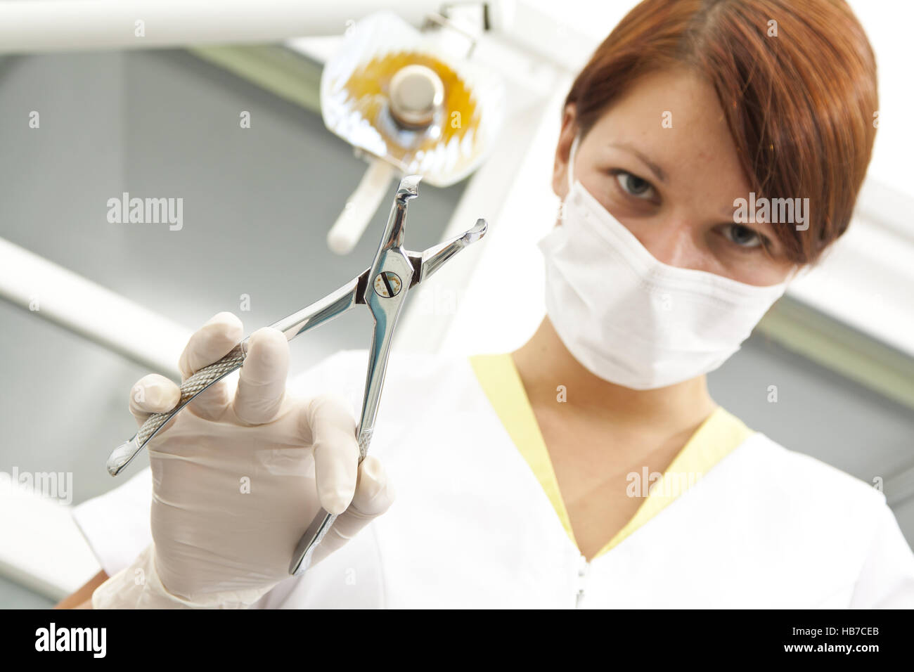 Dental clamp hi-res stock photography and images - Alamy