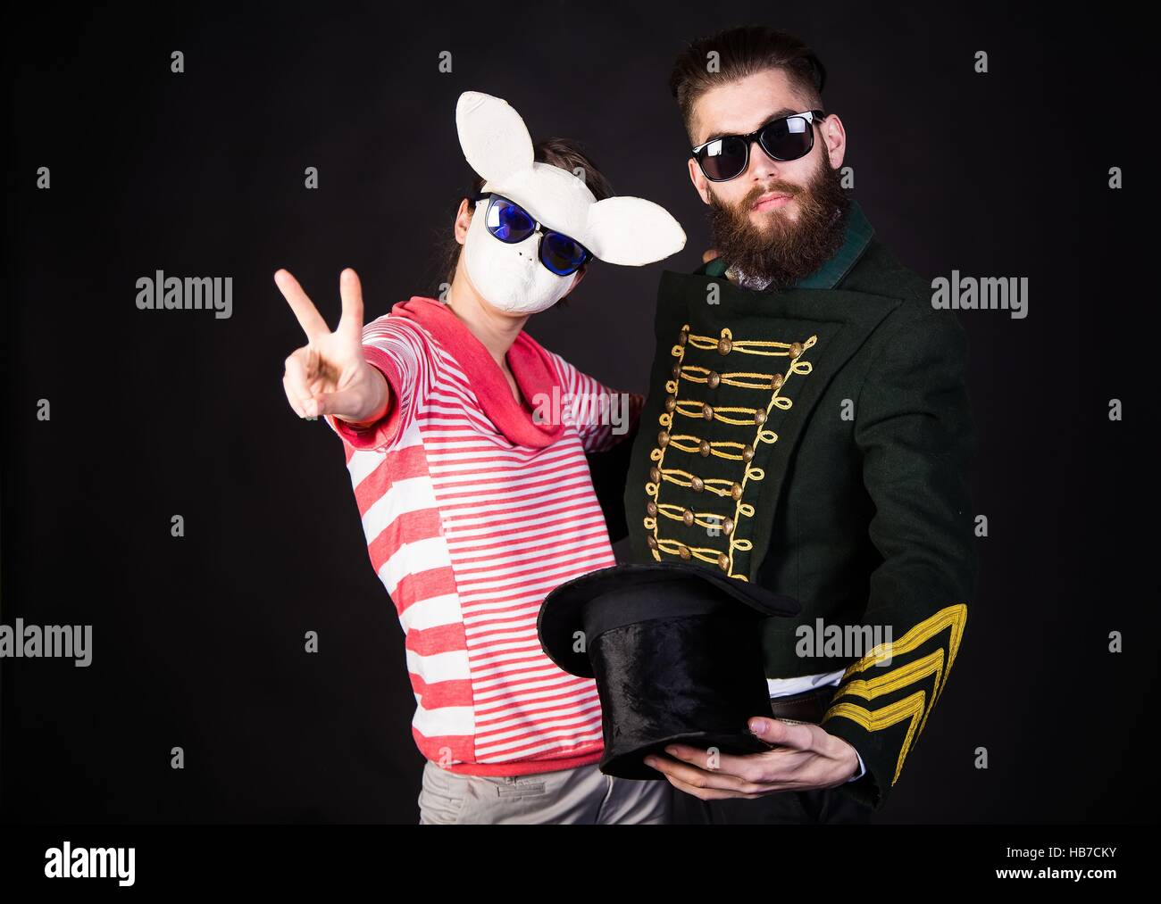 Magician assistant hi-res stock photography and images - Alamy