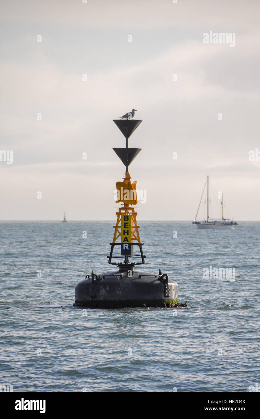 Solar powered navigation light hi-res stock photography and images - Alamy