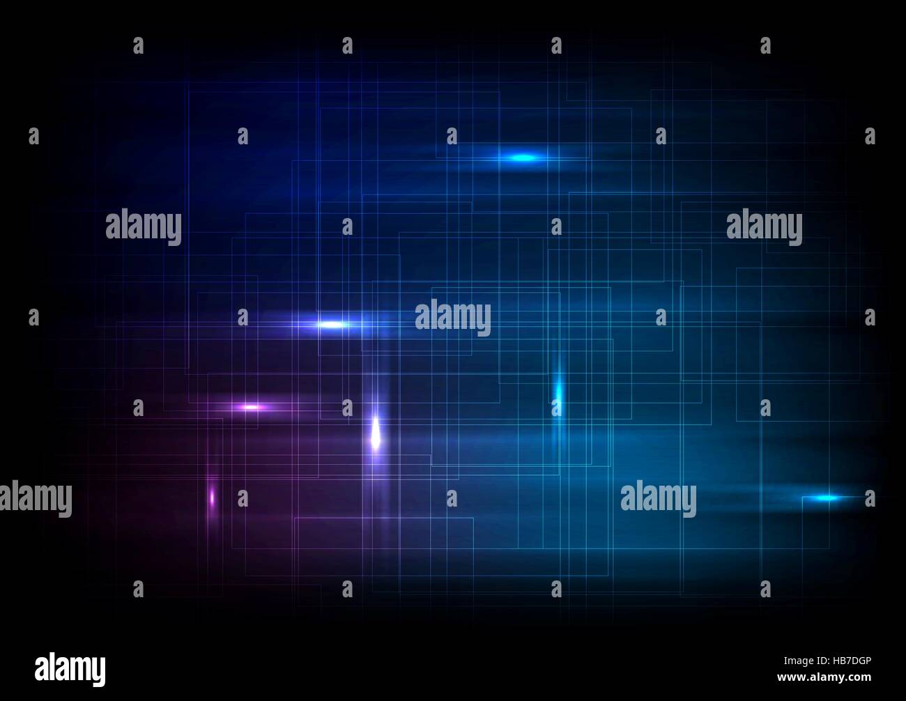 Abstract dark background glowing hi-res stock photography and images ...