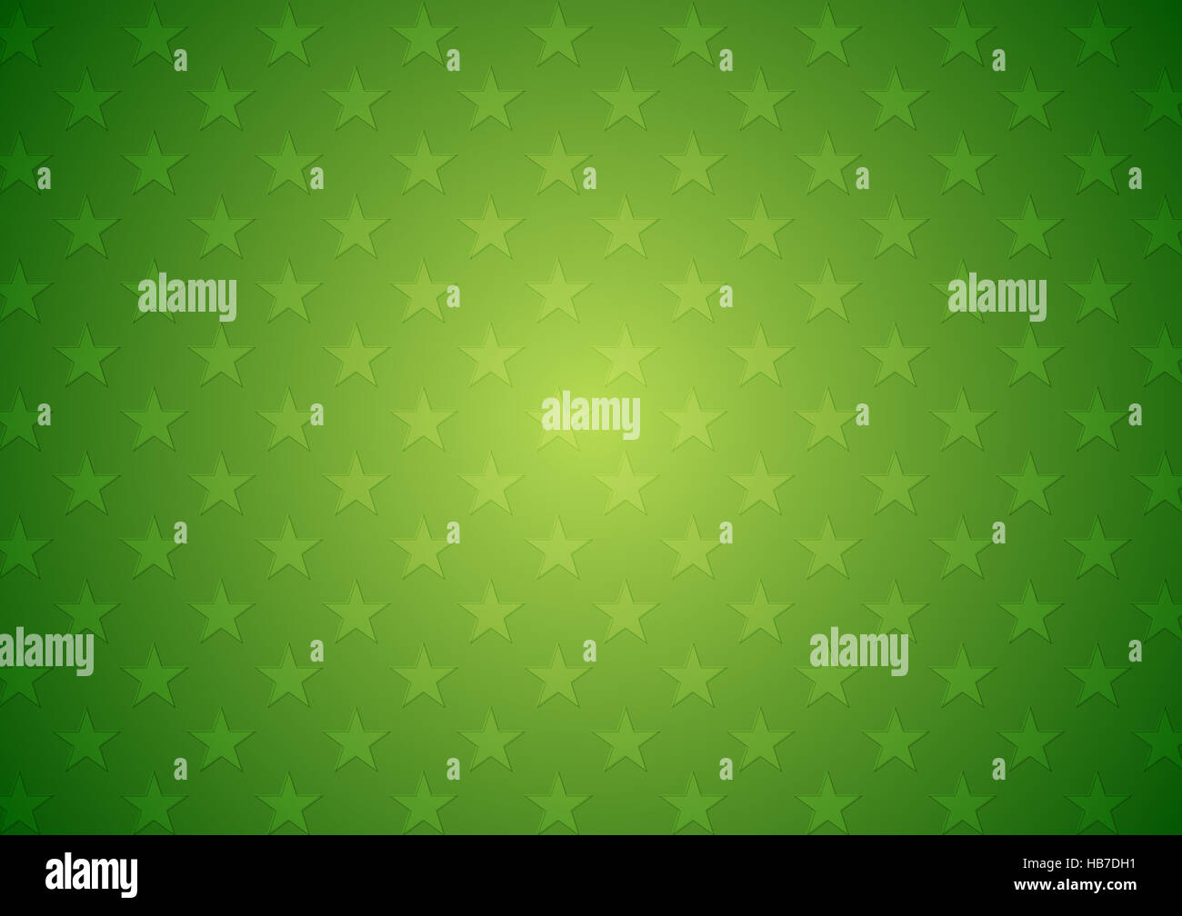 Abstract green stars background Stock Photo - Alamy