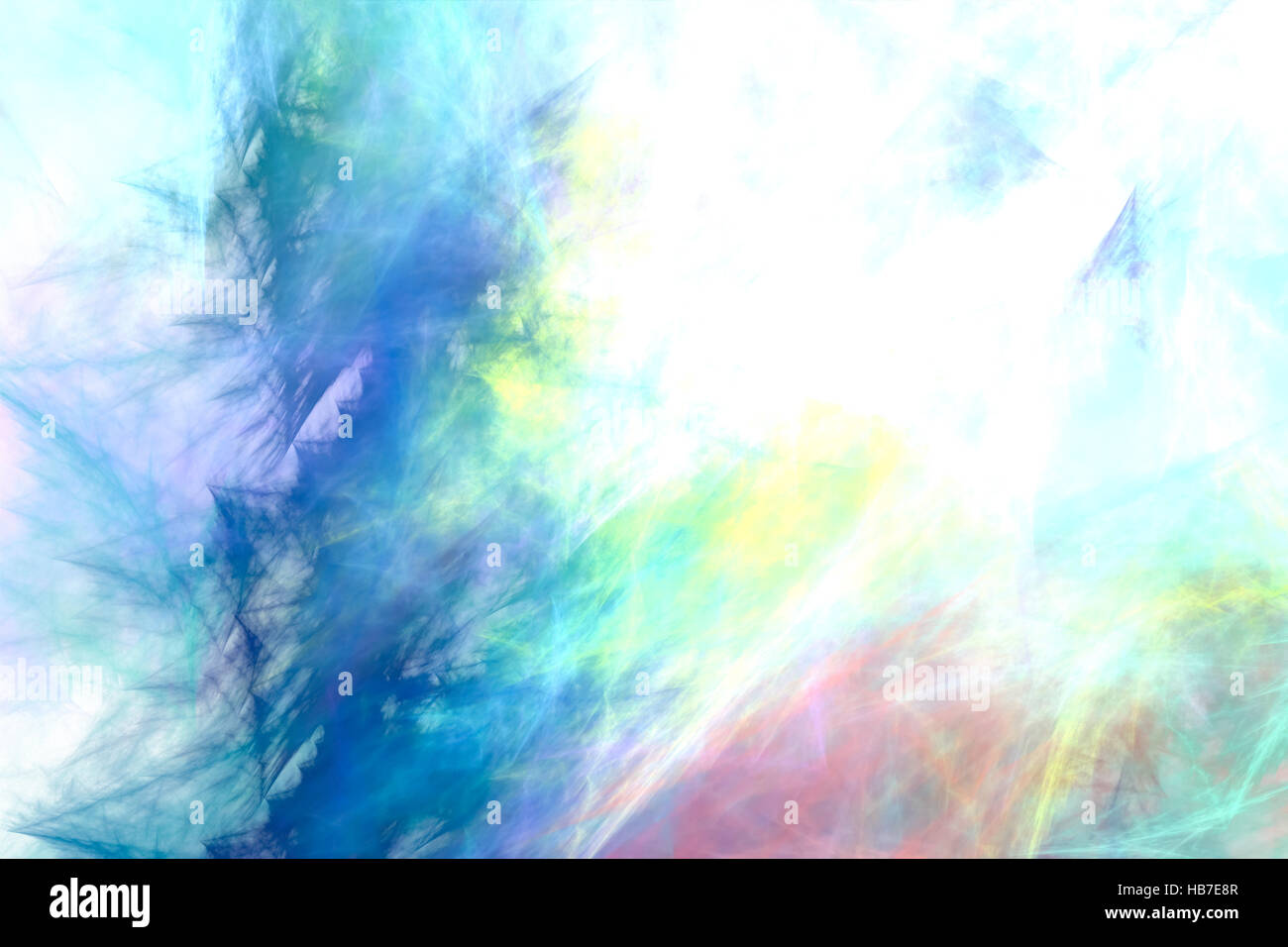 Colorful particles hi-res stock photography and images - Alamy