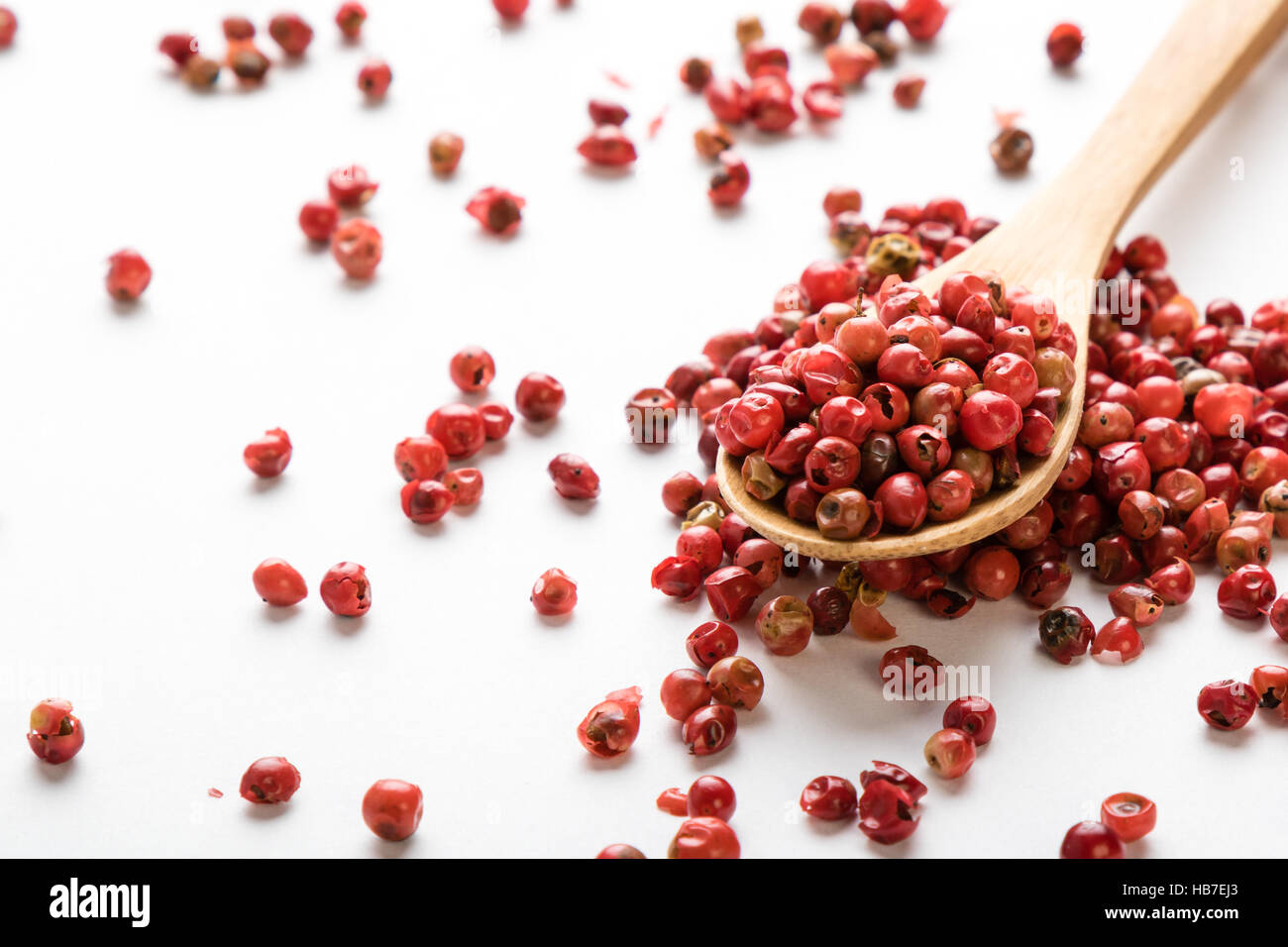red peppercorn seeds Stock Photo - Alamy