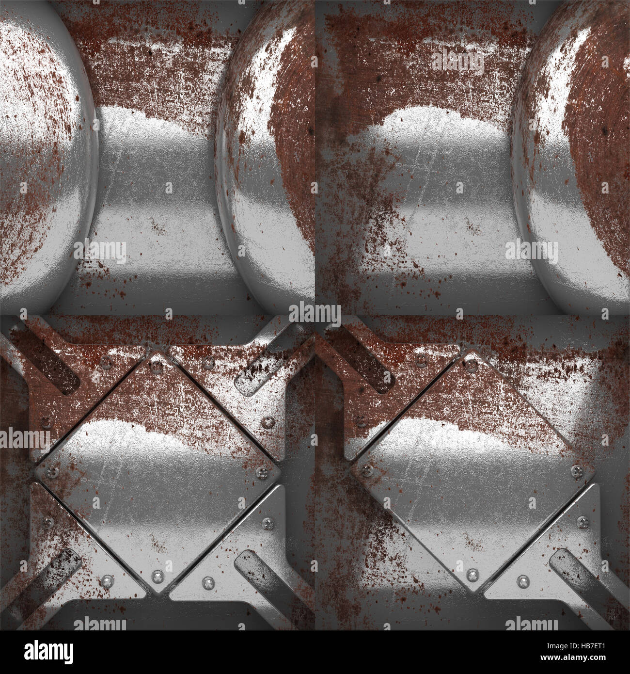 rusted metal texture background set Stock Photo - Alamy