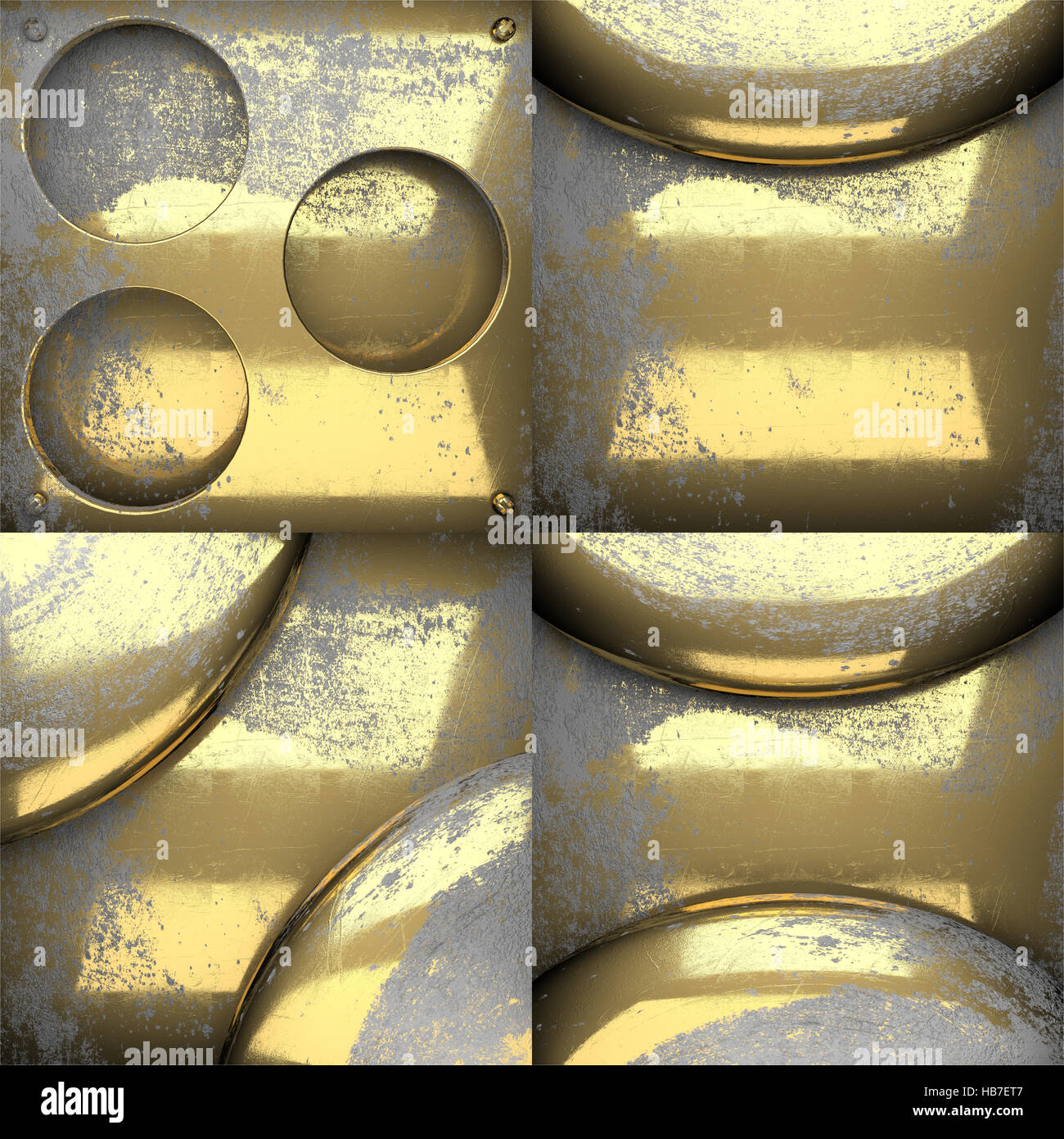 golden texture background set Stock Photo - Alamy