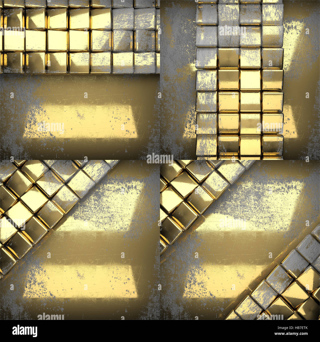 golden texture background set Stock Photo - Alamy