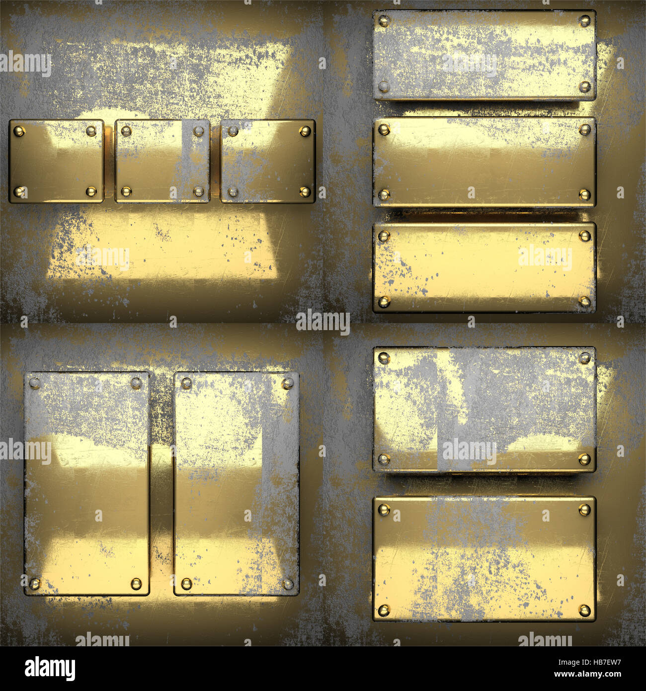 golden texture background set Stock Photo - Alamy