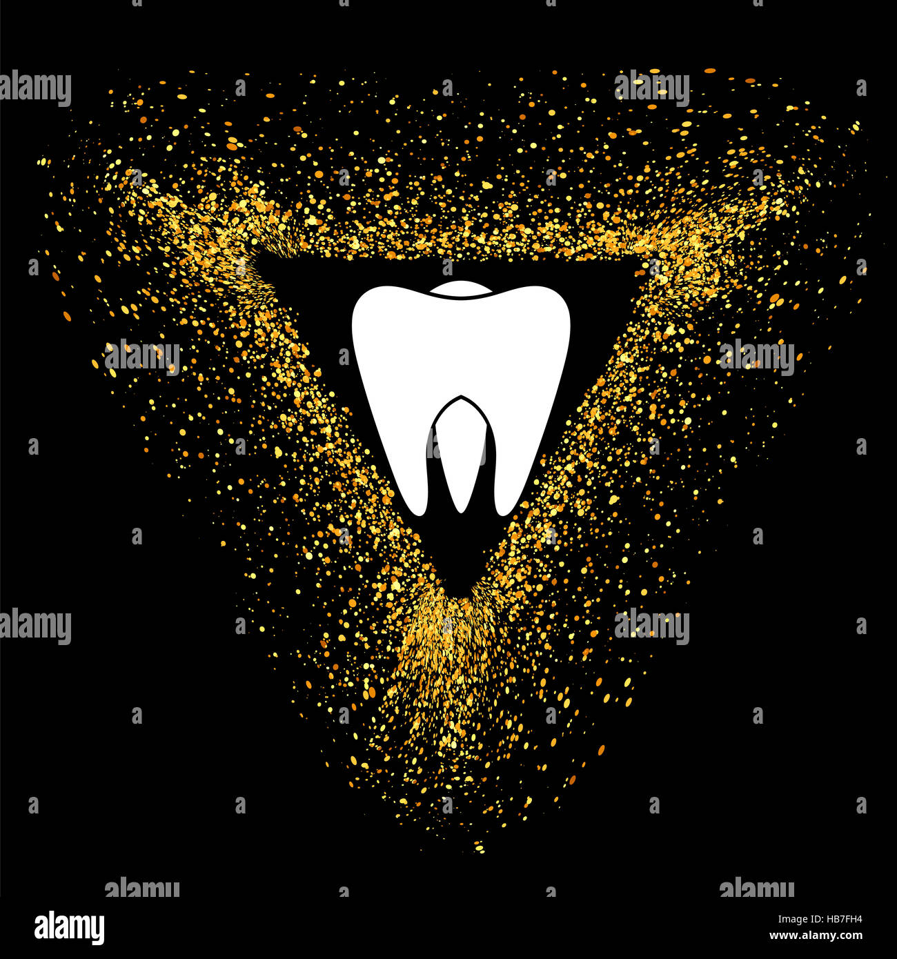 Gold tooth smile hi-res stock photography and images - Alamy