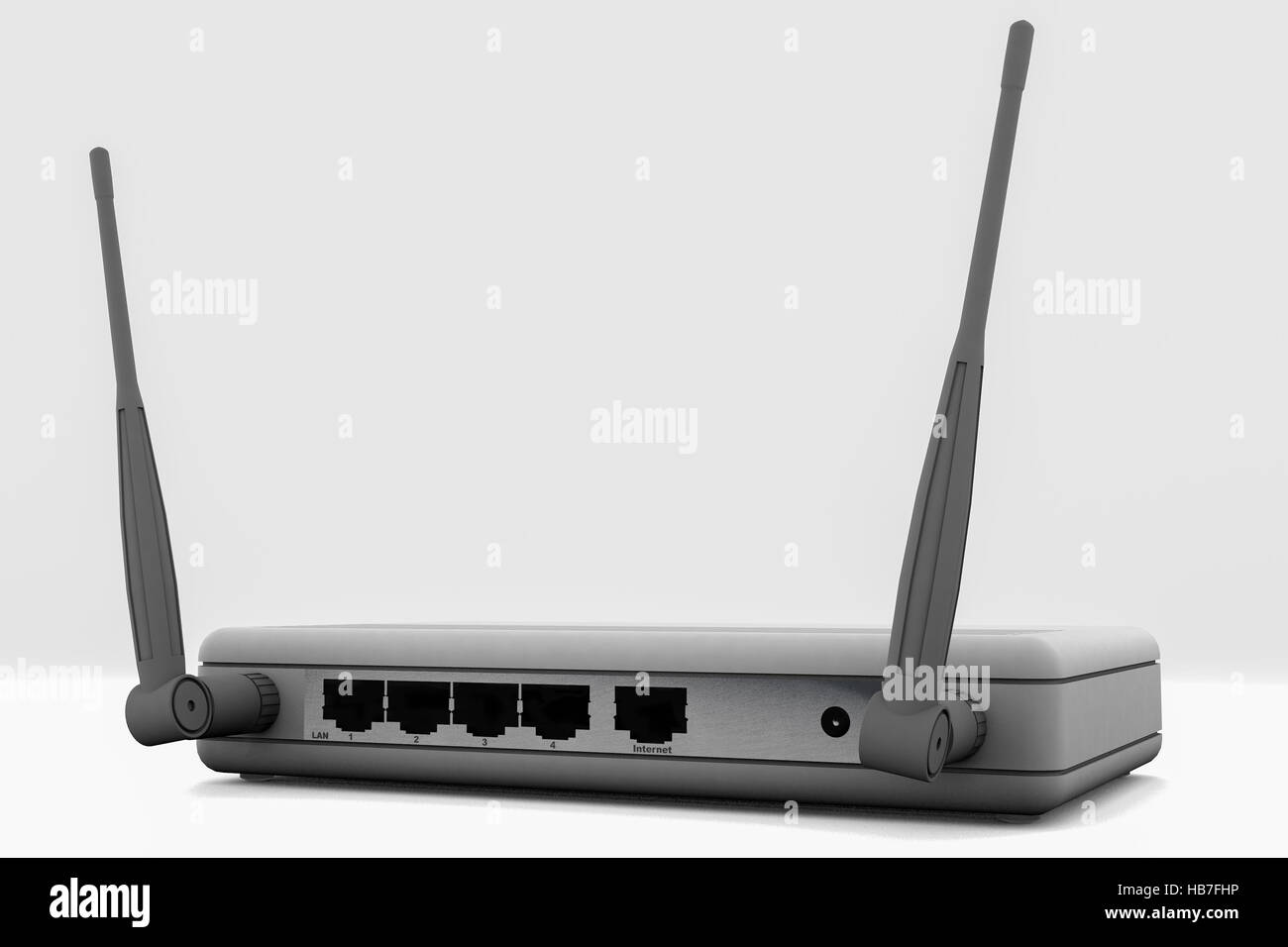An Wlan router Stock Photo - Alamy