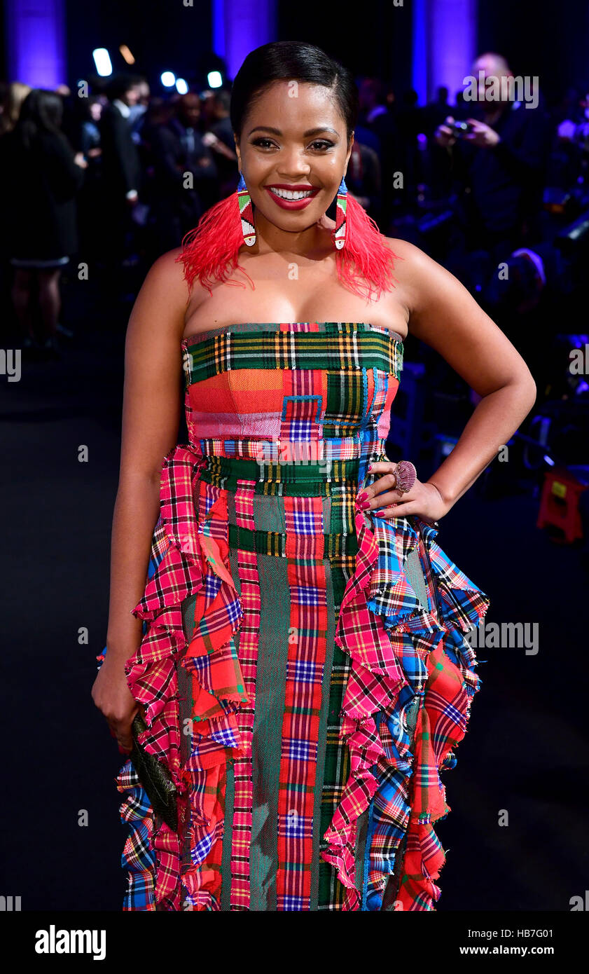Terry Pheto attending the British Independent Film Awards, at Old ...