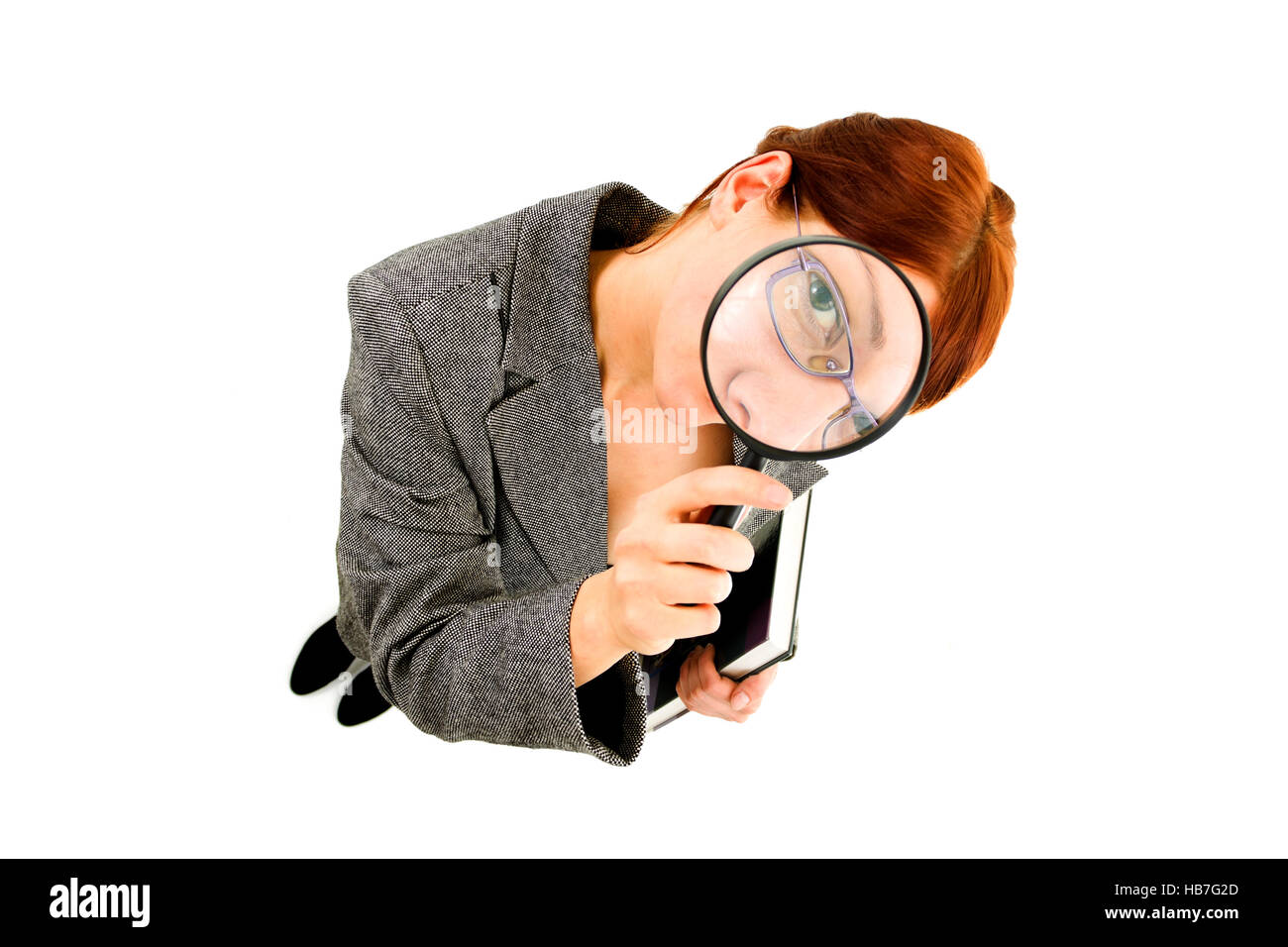 Look with a magnifier hi-res stock photography and images - Alamy