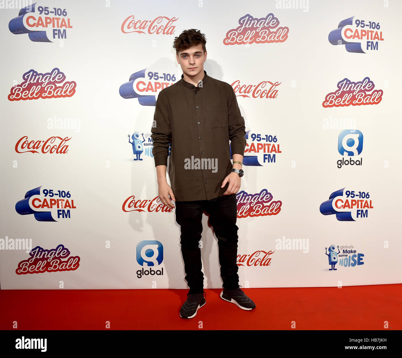 Martin Garrix during Capital's Jingle Bell Ball with Coca-Cola at ...