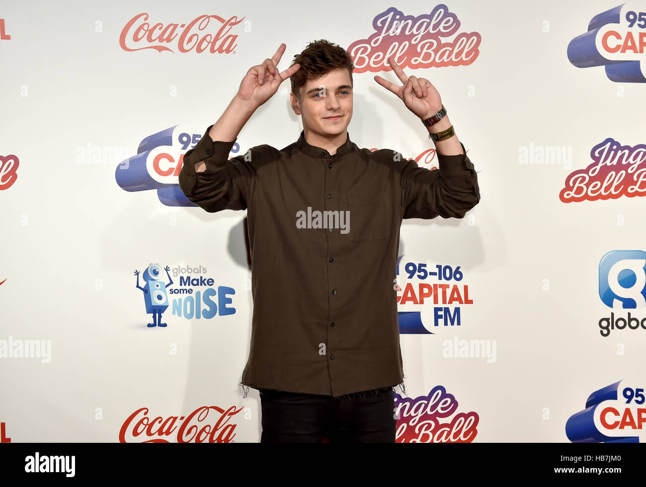 Martin Garrix during Capital's Jingle Bell Ball with Coca-Cola at ...