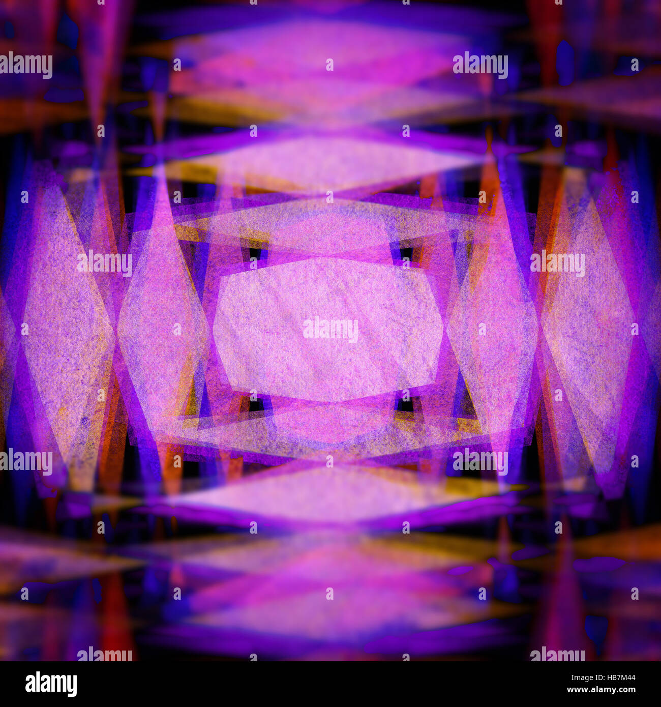 Retro diamond shapes pattern Stock Photo - Alamy