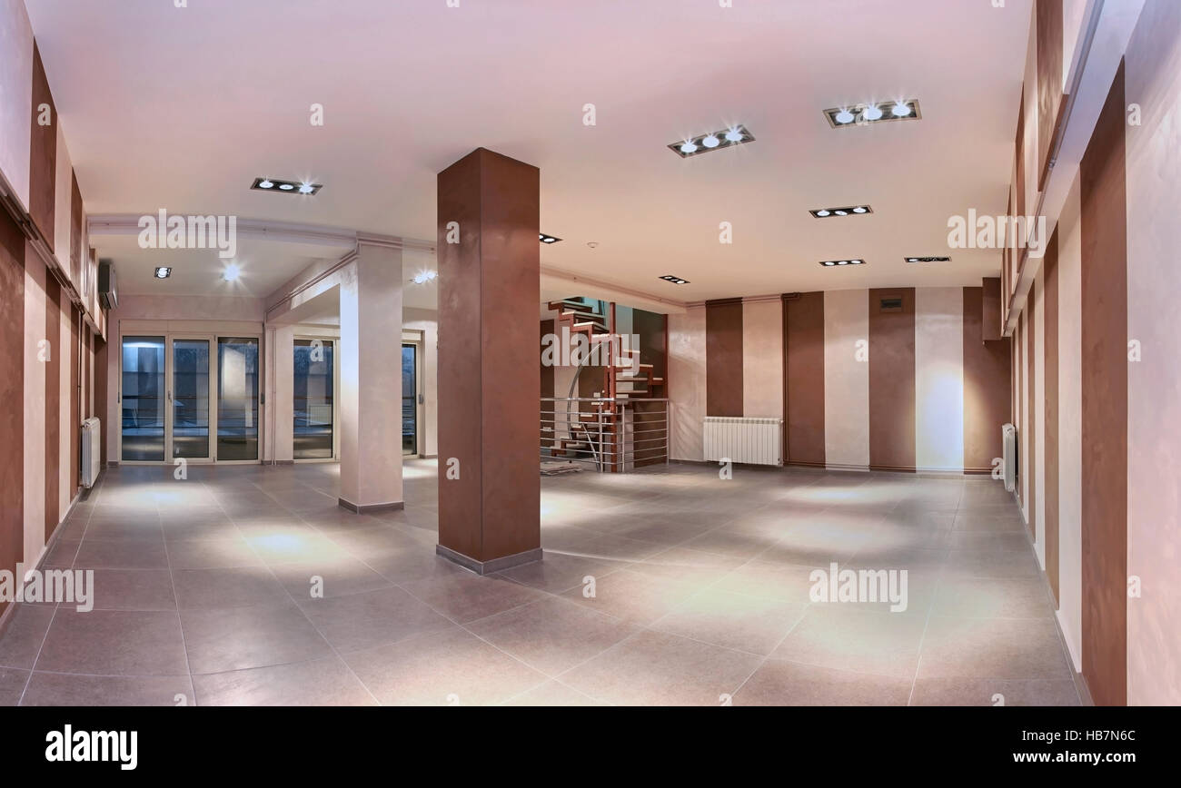 Empty exhibition space Stock Photo - Alamy