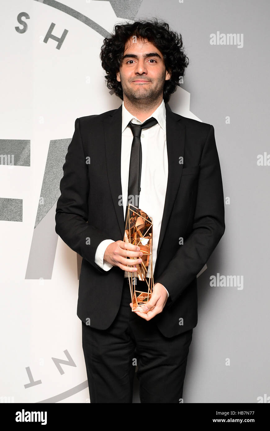 Babak Anvari with the Debut Director Award for Under the Shadow during ...