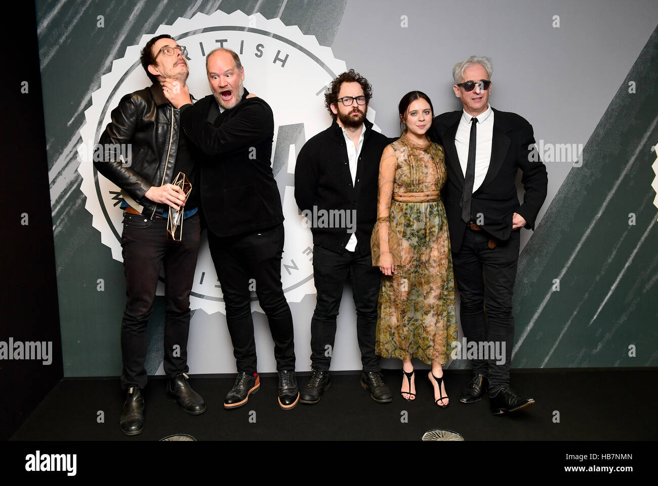(left to right) Jim Hosking, Ant Timpson, Toby Harvard with the ...