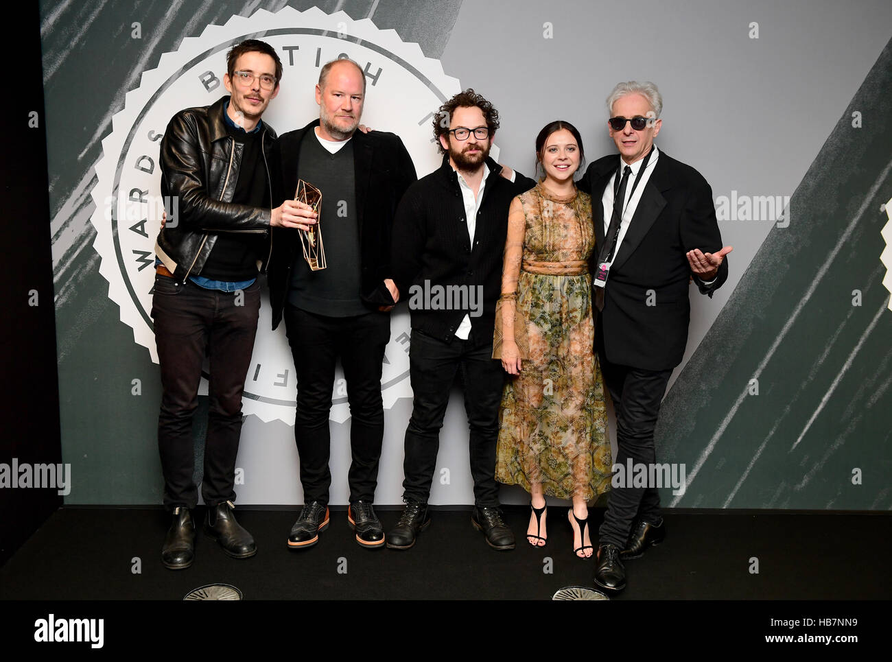 (left to right) Jim Hosking, Ant Timpson, Toby Harvard with the ...