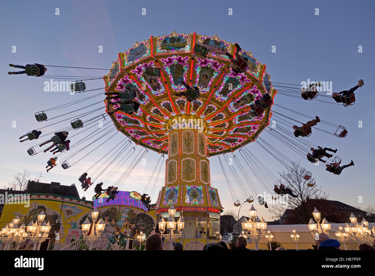 Fairground ride chair planes people hi-res stock photography and images ...