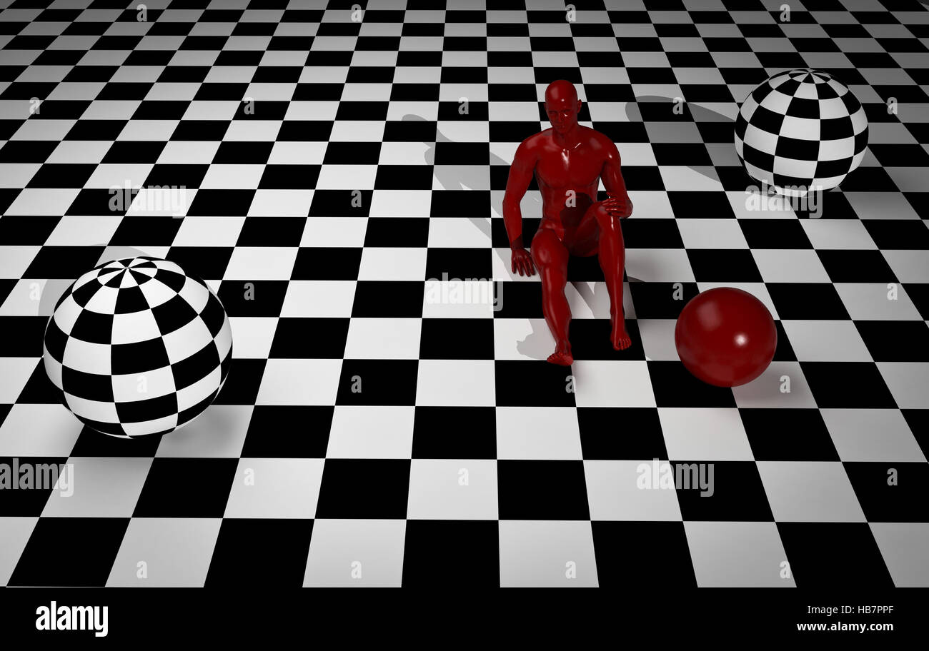 Checkered art hi-res stock photography and images - Alamy