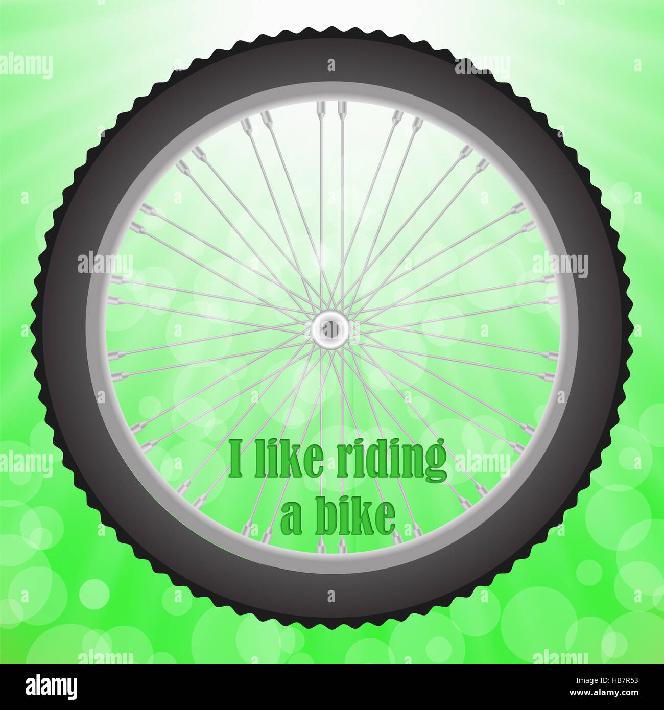 Cycle wheel isolated hi-res stock photography and images - Alamy