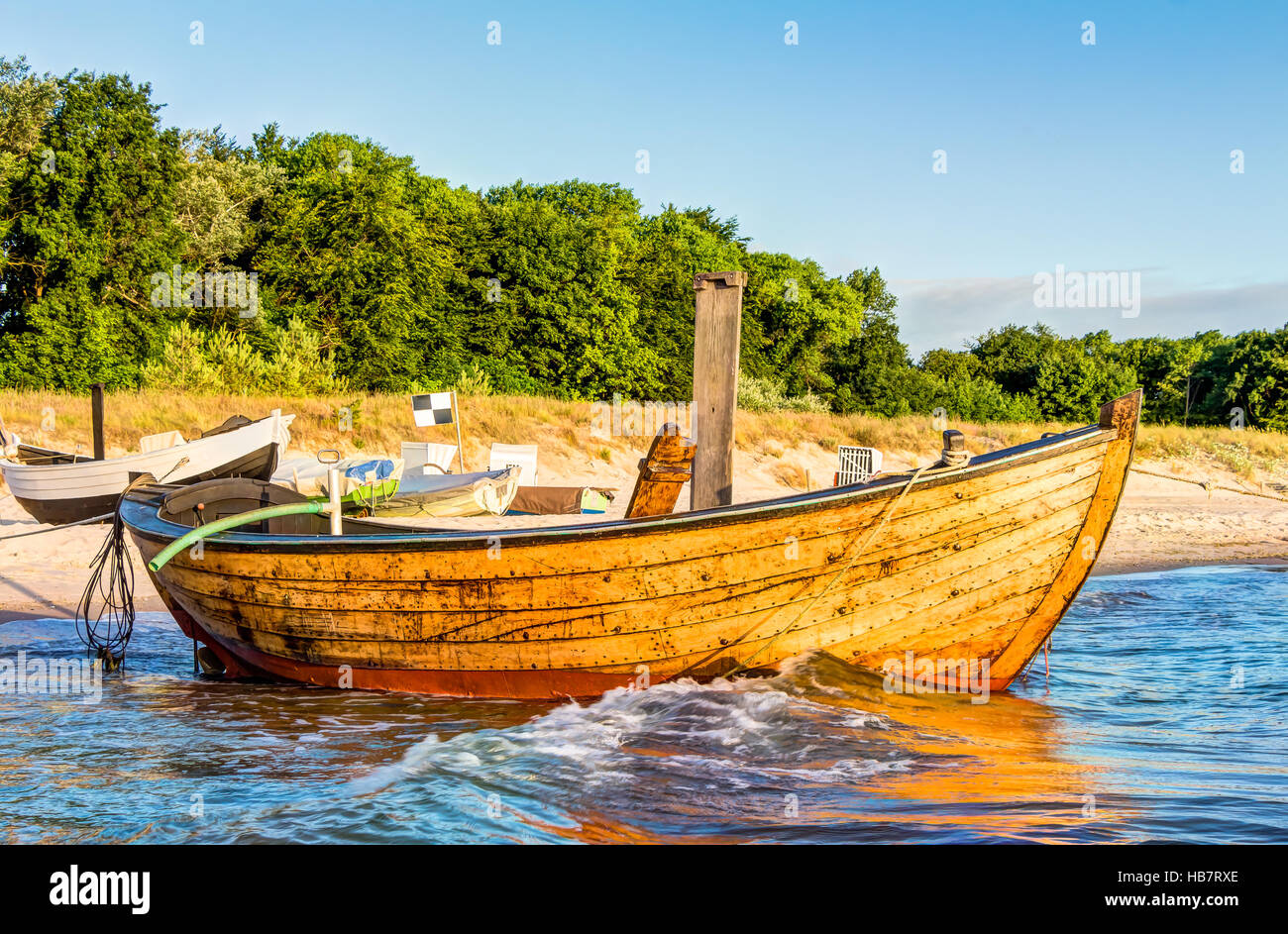 Small fishing boat europe hi-res stock photography and images - Alamy