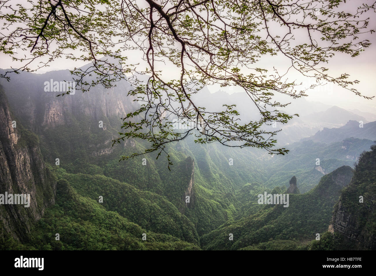Heavens gate tianmen mountain hi-res stock photography and images - Alamy